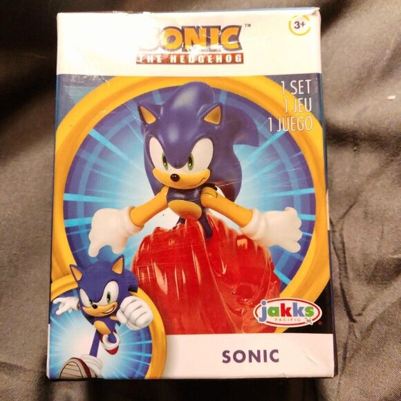 Jakks Pacific | Toys | Sonic The Hedgehog 25 Sonic Homing Attack Action Figure Jakks 223 In Box ...